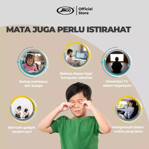 Jaco iBrite Alat Terapi Kesehatan Mata Alat Pijat Mata